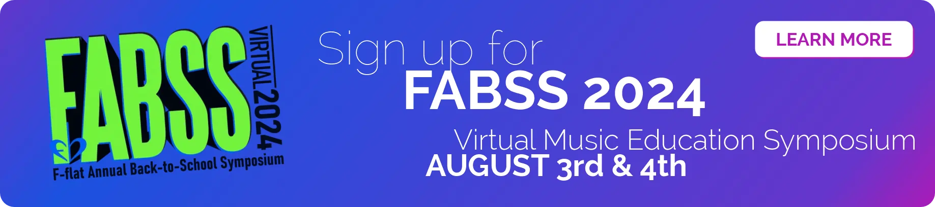 PD for Music Educators and Professionals | F-flat Learn